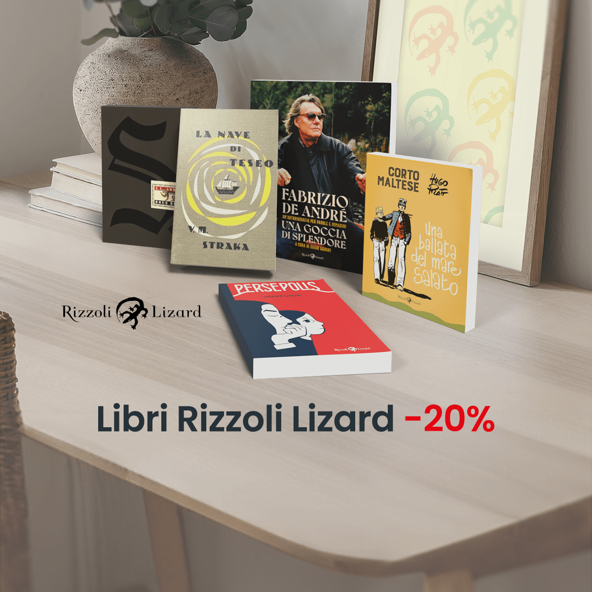 Libri Rizzoli Lizard -20%