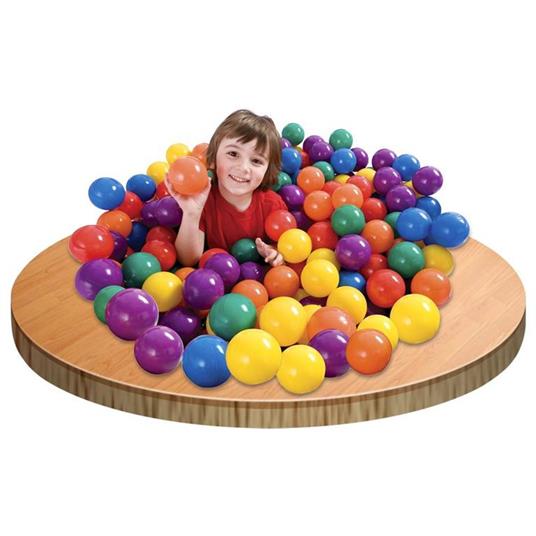 Palline colorate plastica gioco 49600 Fun Balls 8 cm set 100 pezzi ...