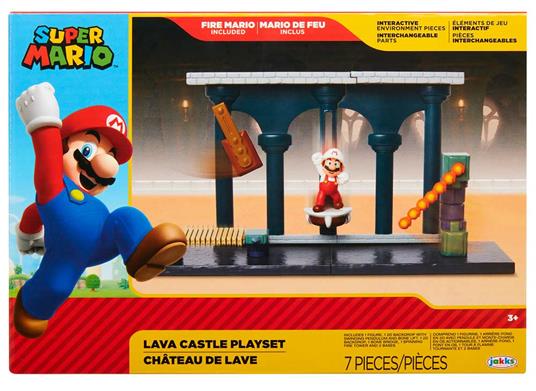 Super Mario Playset Castello di Lava (400174) - Jakks Pacific - Casa ...
