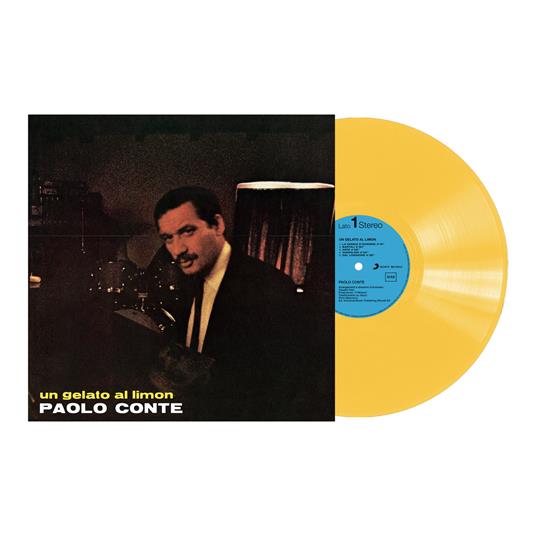 Un gelato al limon (180 gr. Yellow Coloured Vinyl) - Paolo Conte - Vinile | IBS
