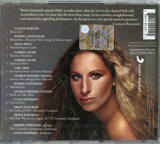 Classical Barbra (Remastered) - Barbra Streisand - CD | IBS