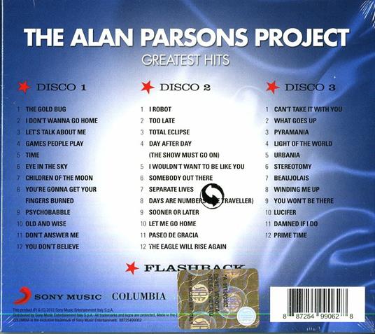 Greatest Hits - Alan Parsons Project - CD | IBS