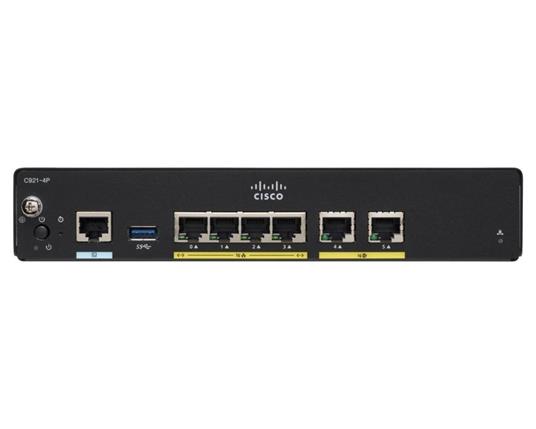 Cisco C927-4P router cablato Gigabit Ethernet Nero - Cisco ...
