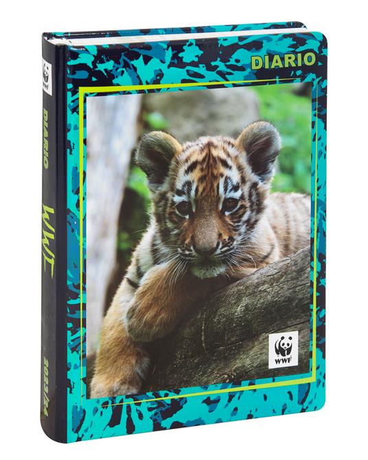 Diario Datato 12 Mesi 2023-2024 Standard Wwf Fotografico - Tigre ...