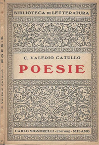 Poesie - G. Valerio Catullo - Libro Usato - Carlo Signorelli Editore ...