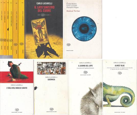 6 Romanzi Almost Blue Giorno Lupo - Carlo Lucarelli - Libro Usato ...