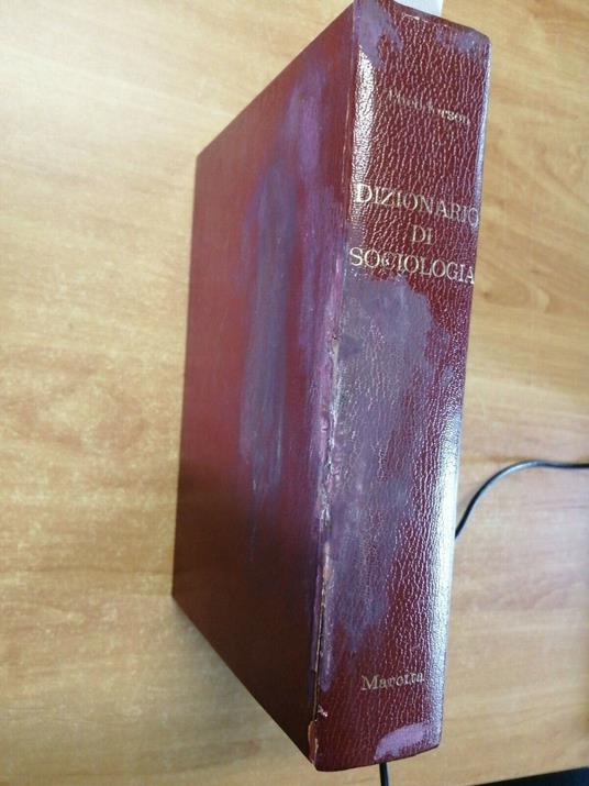 George E Achilles Theodorson - Dizionario Di Sociologia - 1975 ...