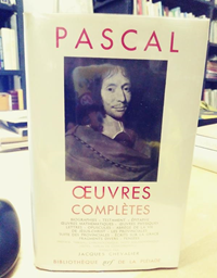Bibliothèque de la Pléiade Pascal Oeuvres complètes 1954 bibliotheque ...