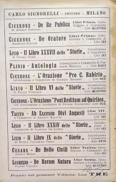 Orazione filippica quinta - M. Tullio Cicerone - Libro Usato - Carlo Signorelli Editore - | IBS
