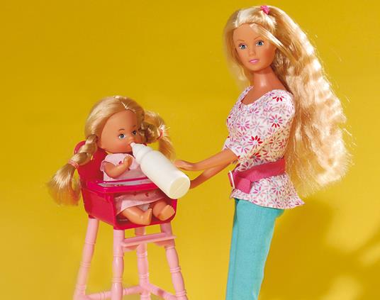 Steffi Love Baby World (inclusi Steffi, Evi, Timmy, bebè) - Simba Toys ...