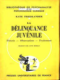 La délinquance juvénile - Kate Friedlander - Libro Usato - Presse ...