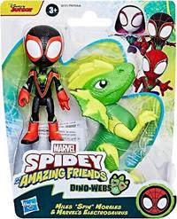 Spidey Con Cattivo Dino Miles Morales - Hasbro - Spidey and his Amazing ...