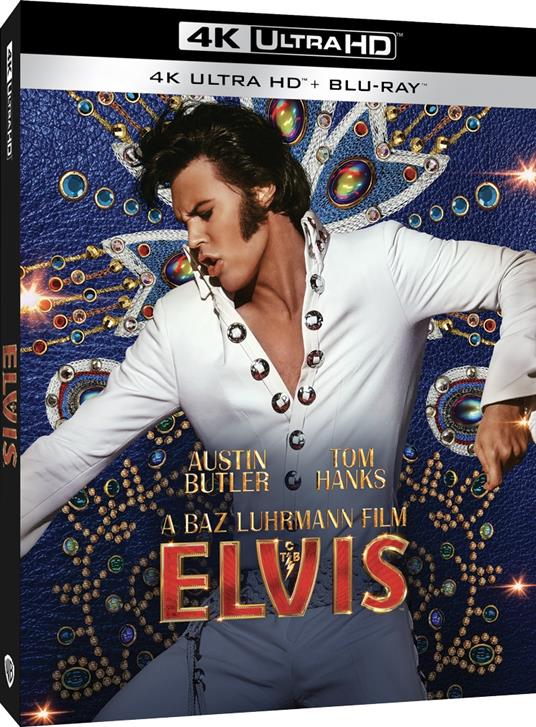 Elvis (Blu-ray + Blu-ray Ultra HD 4K) - Blu-ray + Blu-ray Ultra HD 4K - Film di Baz Luhrmann ...