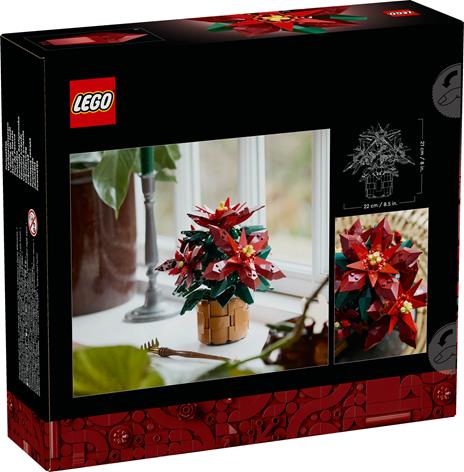 LEGO Botanicals (10370). Stella di Natale. Esclusiva - LEGO ...