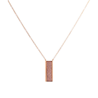 Collana Donna Sif Jakobs C0079-CZ-RG (26 cm) - Sif Jakobs - Idee regalo | IBS