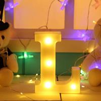Lettera Alfabeto Bianca L da 16 Cm con Led Decorazione per Casa Feste ...