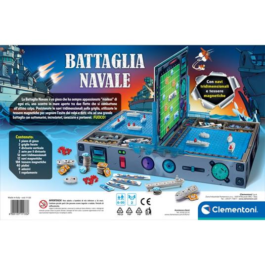 Battaglia Navale - Clementoni - Board Games - Giochi di abilità ...