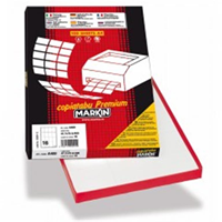 Etichette Markin 100 fogli A4 Copiatabu 105x36 - Markin - Cartoleria e ...