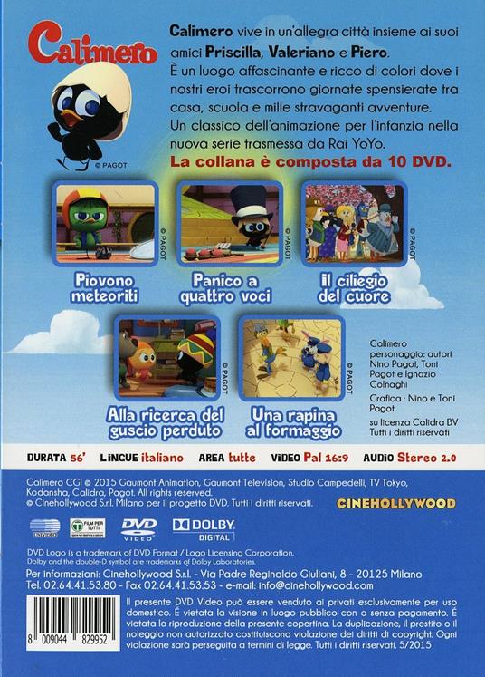 Calimero. Vol. 3. Pasticci e misteri con Calimero - DVD - Film ...
