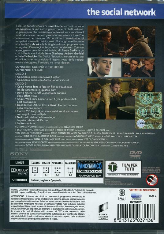 Social Network Dvd