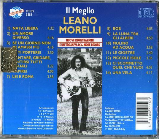 Il meglio. Nata libera - Leano Morelli - CD | IBS