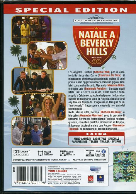 Natale a Beverly Hills - DVD - Film di Neri Parenti Commedia | IBS