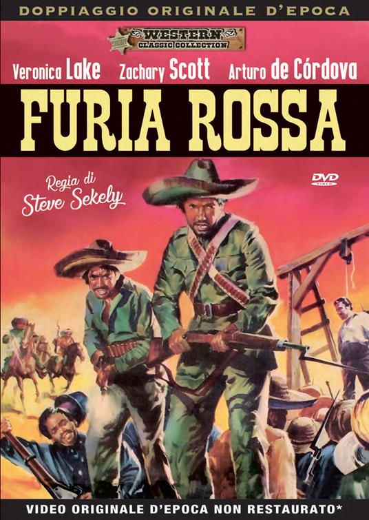 Furia rossa (DVD) - DVD - Film di Steve Sekely Avventura | IBS