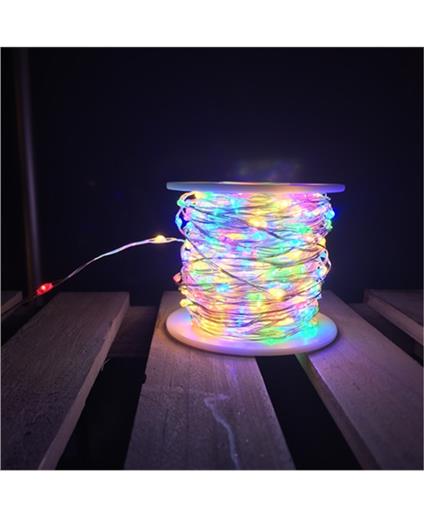 Xmasking Catena M-Ir 100 Microled Multi 1,5mm Telecomando Ir 15 Funzioni On-Off 8g Luminosità ...