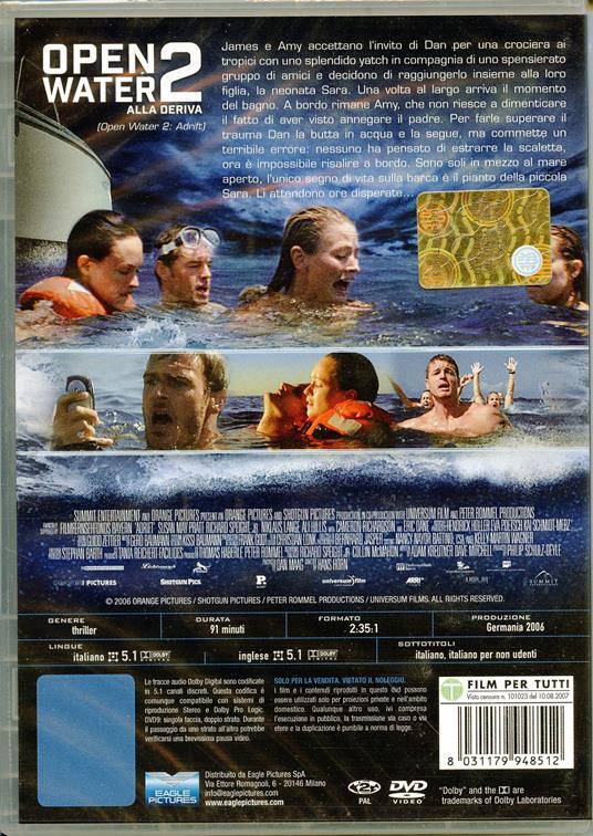 Open Water 2 Dvd