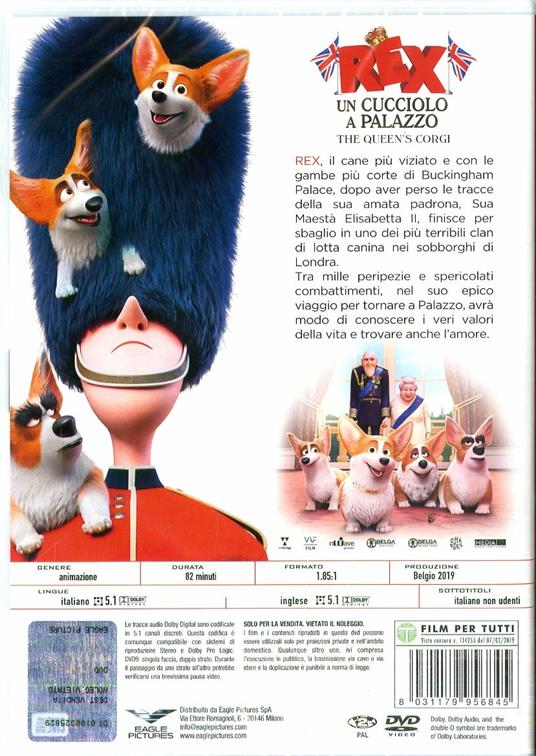 Rex. Un cucciolo a palazzo (DVD) - DVD - Film di Vincent Kesteloot ...