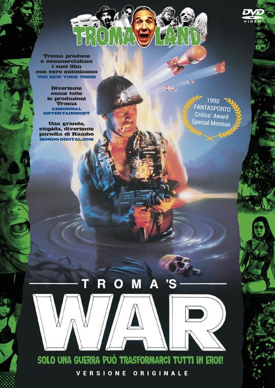 Troma's War (DVD) - DVD - Film di Michael Herz Avventura | IBS