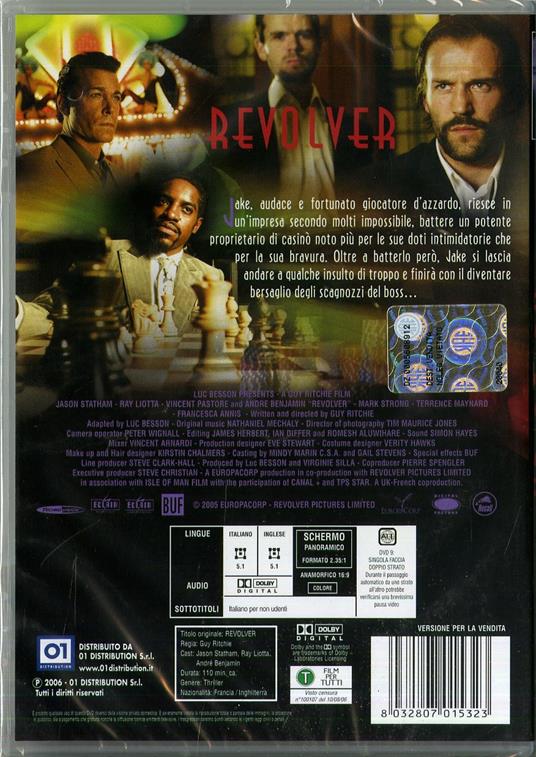 Revolver - DVD - Film di Guy Ritchie Giallo | IBS