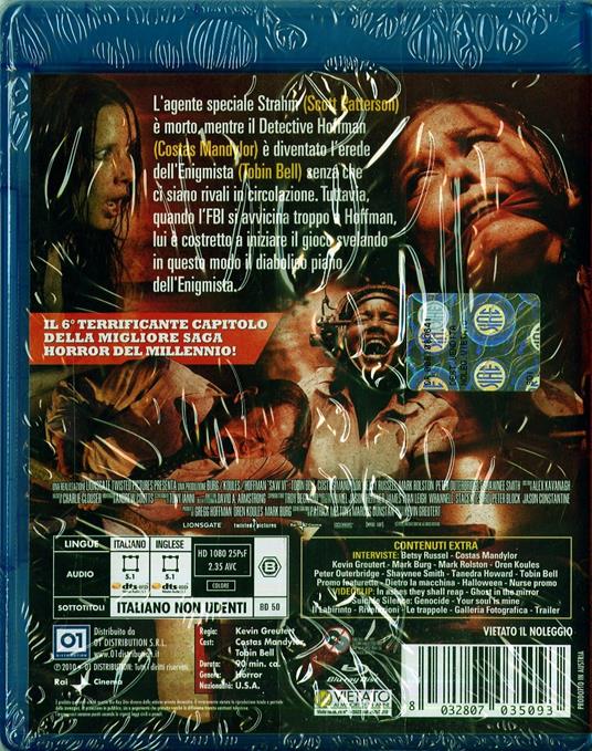 Saw 6 Dvd Cover