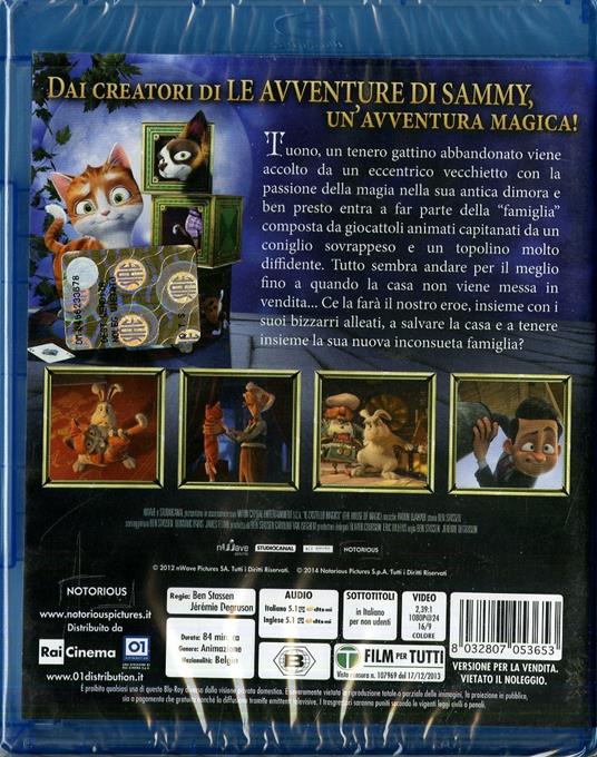 Il castello magico - Blu-ray - Film di Ben Stassen , Jeremy Degruson ...