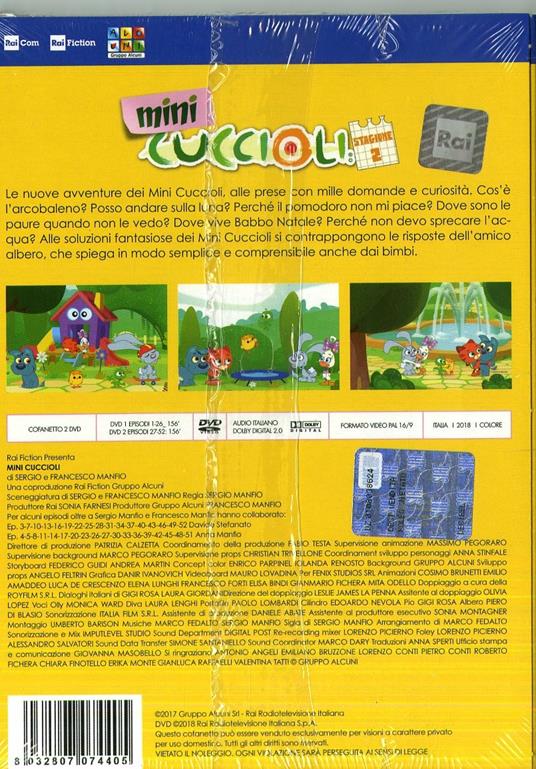 Mini cuccioli 2 (DVD) - DVD - Film di Sergio Manfio Animazione | IBS