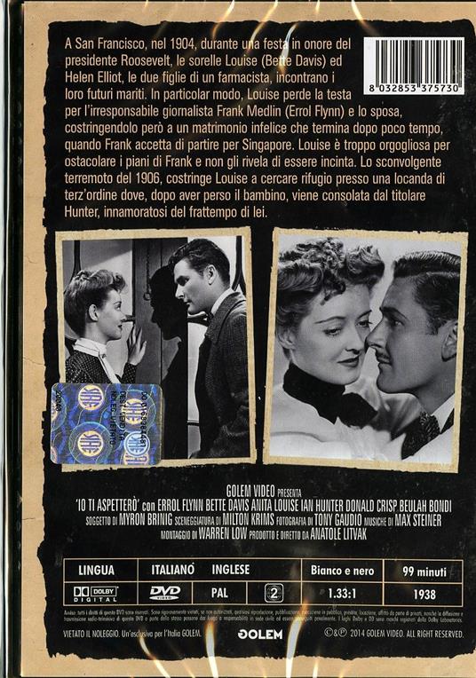 Io ti aspetterò (DVD) - DVD - Film di Anatole Litvak Drammatico | IBS