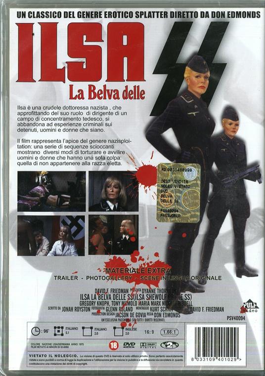 Ilsa la belva delle SS - DVD - Film di Don Edmonds Drammatico | IBS