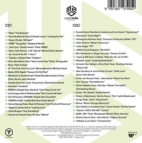 m2o presenta Dance with Us #3 - CD | IBS