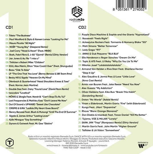 m2o presenta Dance with Us #3 - CD | IBS