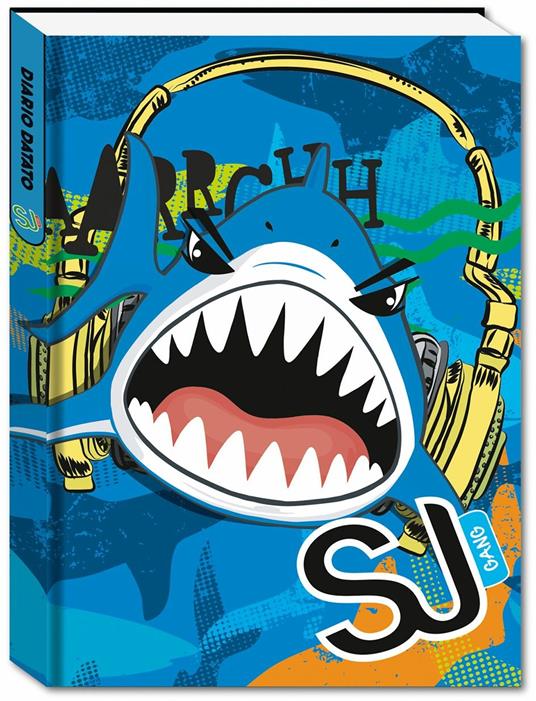 Diario Seven Sj Gang Animali-flip Boy-girl 10 Mesi Datato - Seven ...