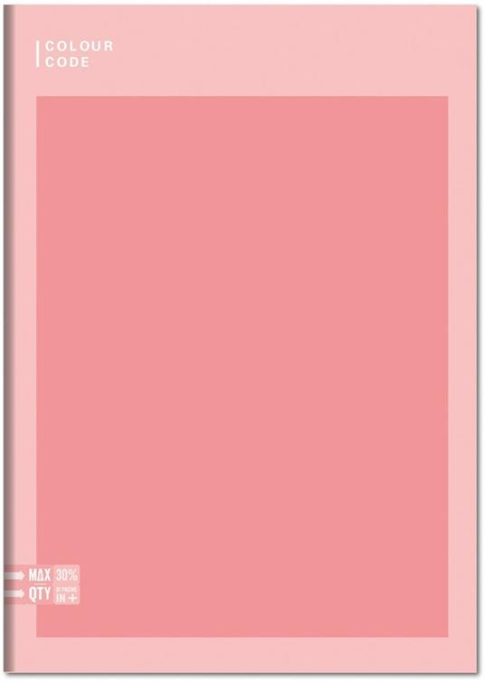 Quaderno A4 Maxi 96/100 Colour Code Download. 1 Rigo con Margine - 20,5 ...