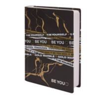 Diario BeYou 2022-2023, Standard Lux, Gold Marble - 18,2 x 13,5 x 3,1 ...