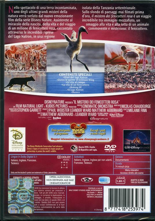 Il mistero dei fenicotteri rosa - DVD - Film di Matthew Aeberhard ...