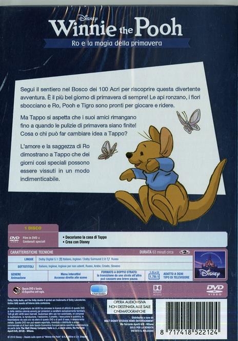 Winnie the Pooh. Ro e la magia della primavera (DVD) - DVD - Film di ...