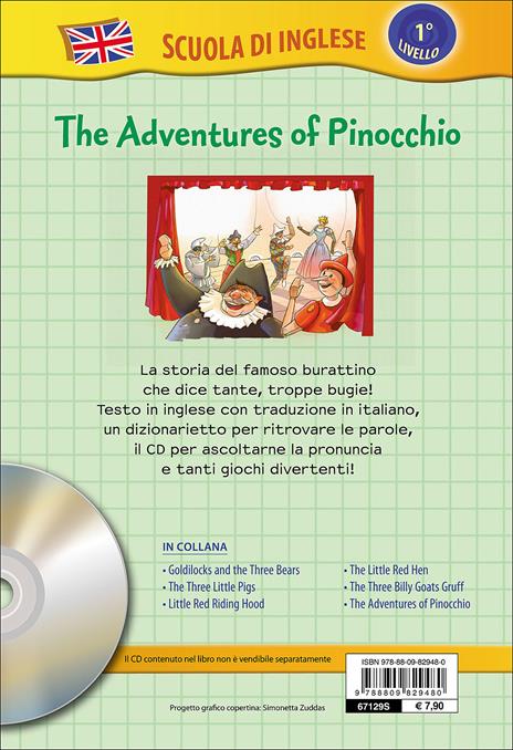 The adventures of Pinocchio-Le avventure di Pinocchio. Con CD Audio - G ...