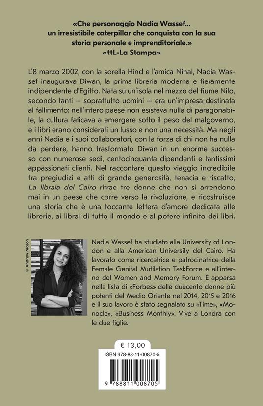La libraia del Cairo - Nadia Wassef - Libro - Garzanti - Elefanti ...