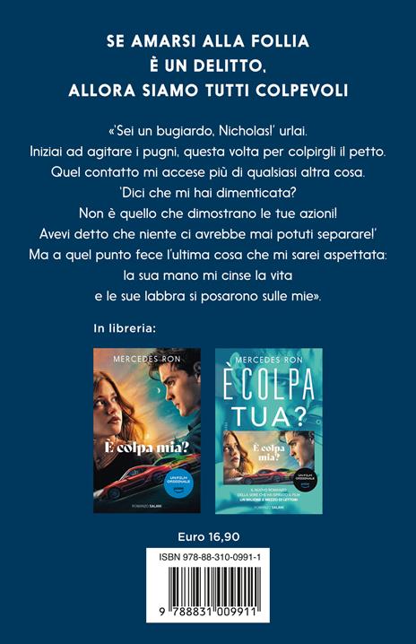 È colpa nostra - Mercedes Ron - Libro - Salani - Fuori collana Salani | IBS