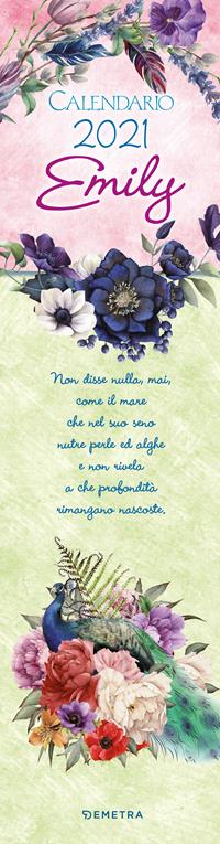 Emily. Calendario 2021 da parete (12,5 x 48) - Libro - Demetra - Varia ...