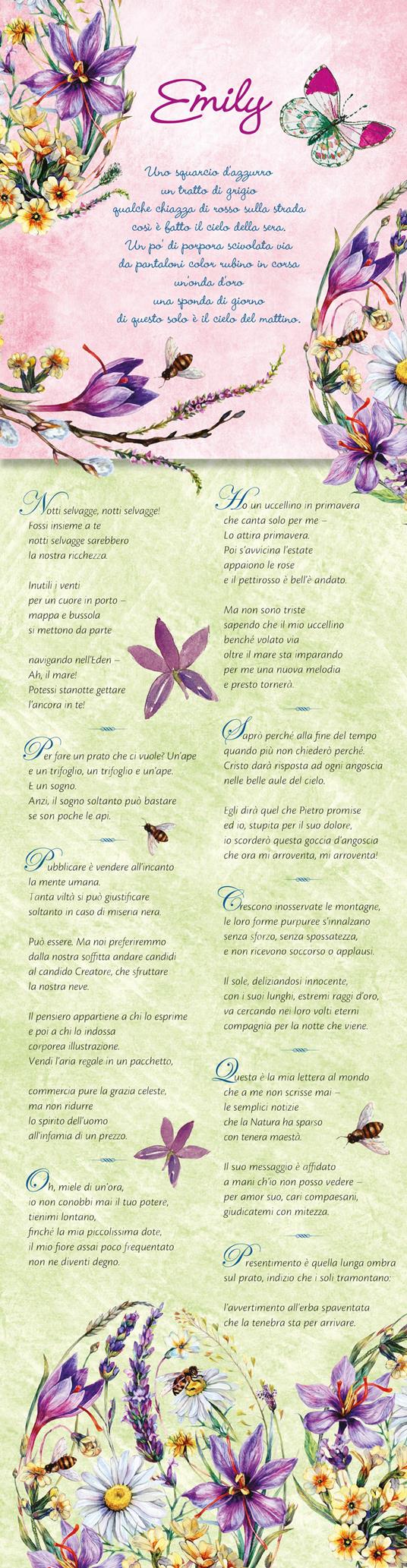 Emily. Calendario 2021 da parete (12,5 x 48) - Libro - Demetra - Varia ...