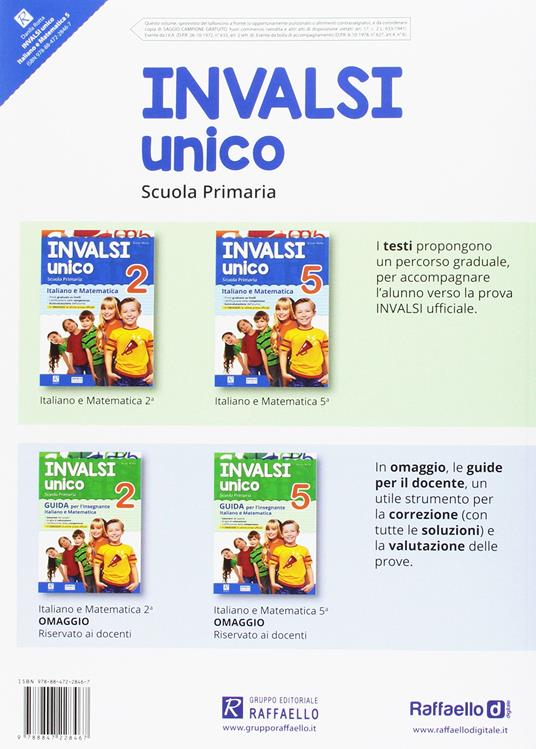 INVALSI unico. Italiano e matematica. Per la Scuola elementare. Vol. 5 ...
